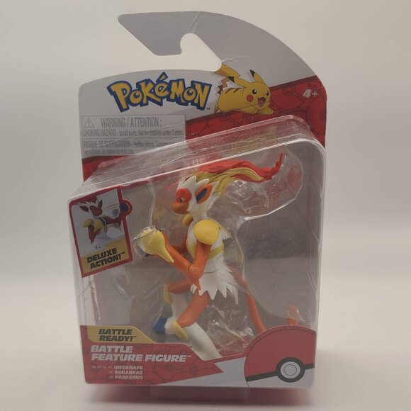 Pokemon | Toys | Pokemon Battle Ready Battle Feature Figure Infernape ...